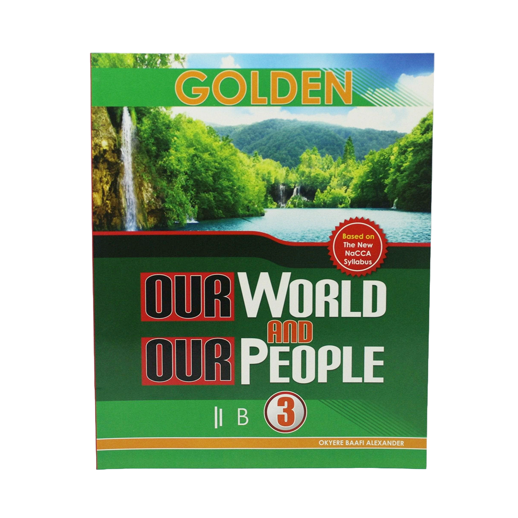 Golden - Our World Our People Basic 3 | Kingdom Books and Stationery Ltd