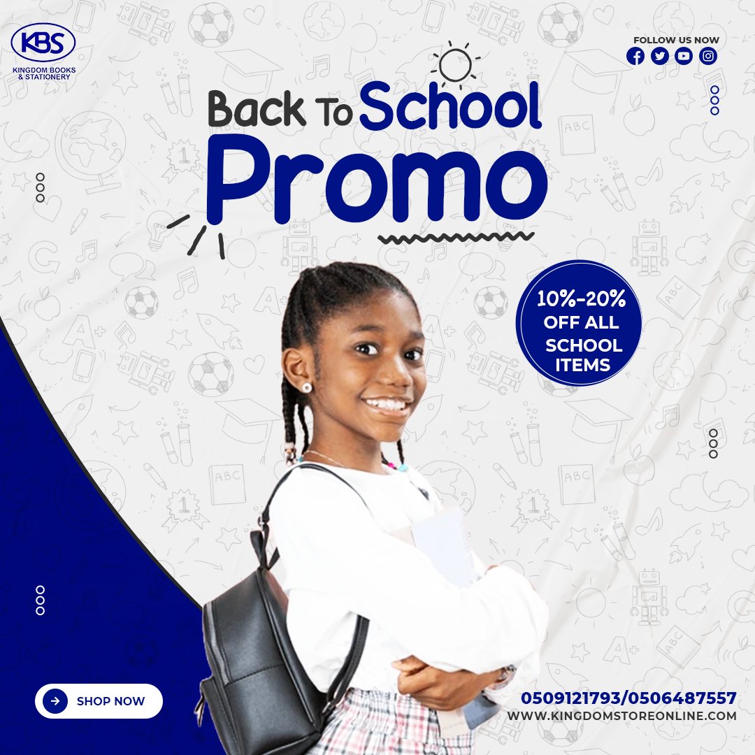 Back To School Promo | Kingdom Books and Stationery Ltd