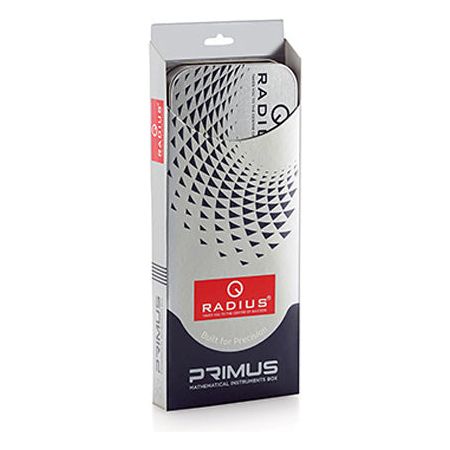 Math Set - Radius Primus Mathematical Instrument Box Silver | Kingdom ...
