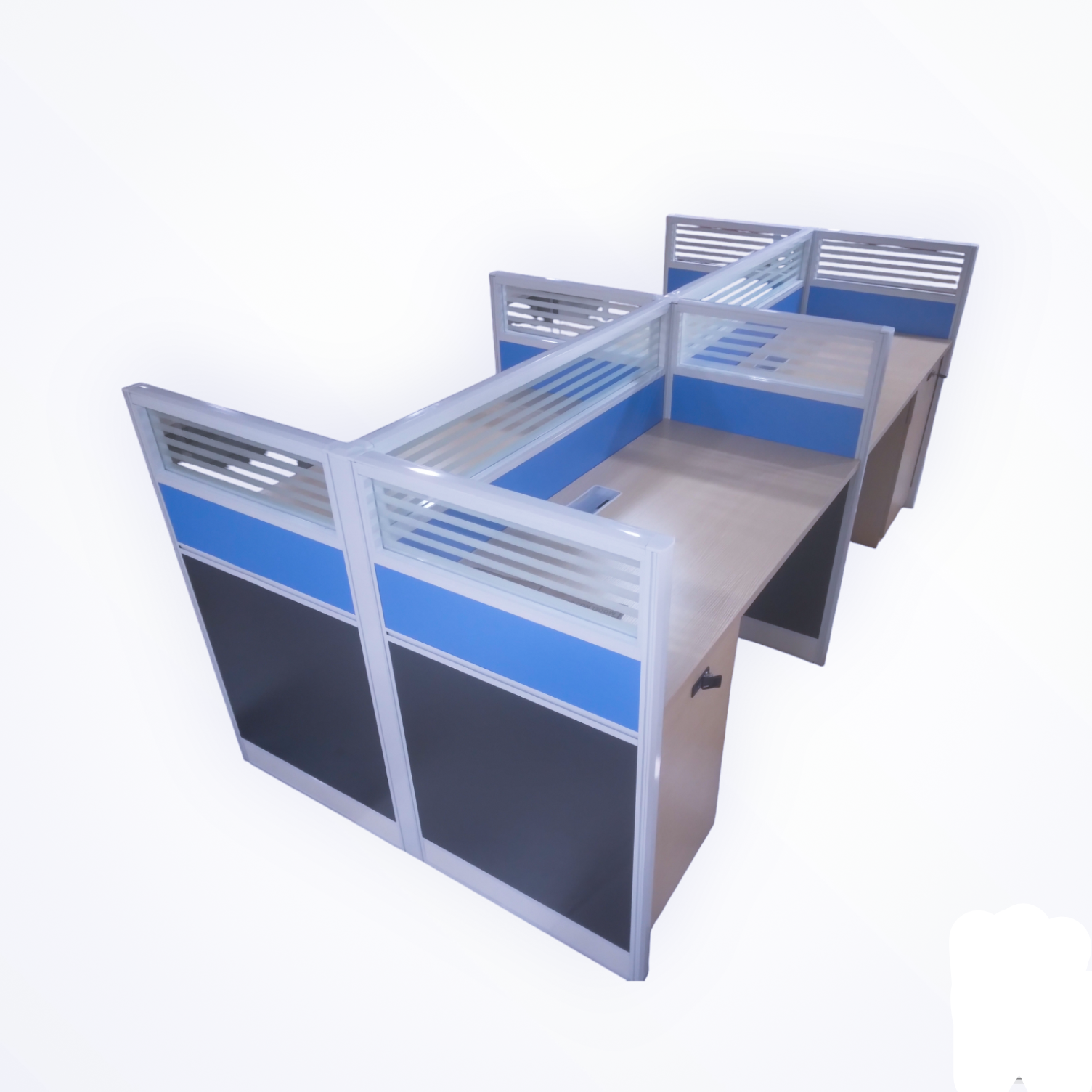 Four Seater Workstation | Kingdom Books and Stationery Ltd