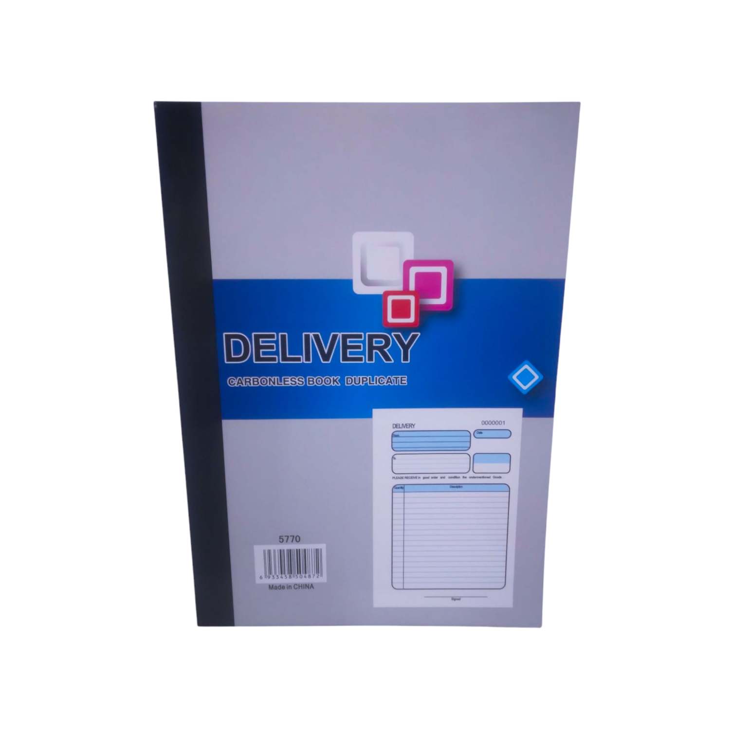 Delivery Book | Kingdom Books and Stationery Ltd