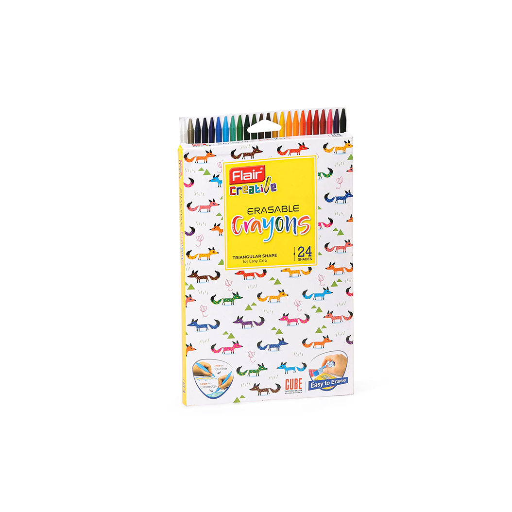 Flair Erasable Crayon | Kingdom Books and Stationery Ltd