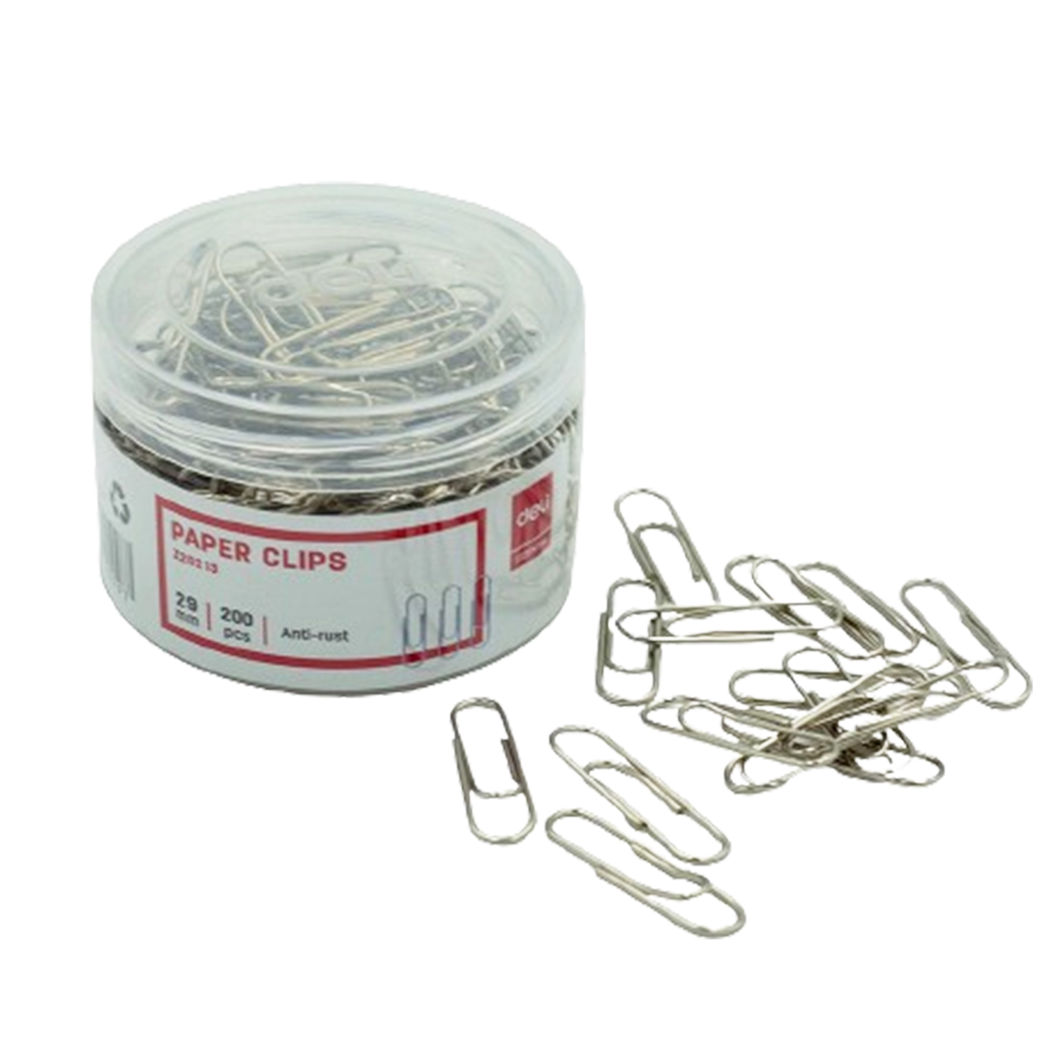 Paper Clips Deli Silver | Kingdom Books and Stationery Ltd